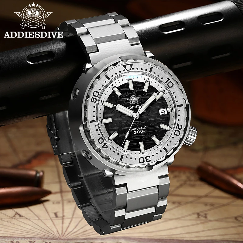 ADDIESDIVE Tuna Automatic Watches For Men 41mm Sapphire Crystal NH35 ...