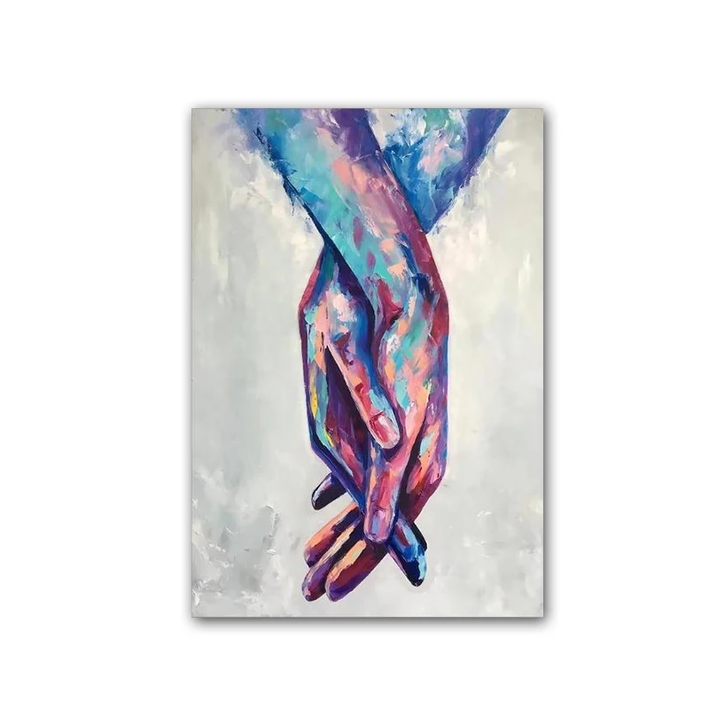 Romantic Paintings Of Couples Holding Hands