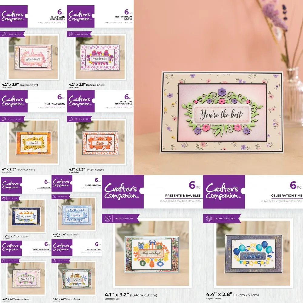 2024-New-Christmas-Holiday-Greeting-Metal-Cut-Dies-and-Stamps-for-DIY ...