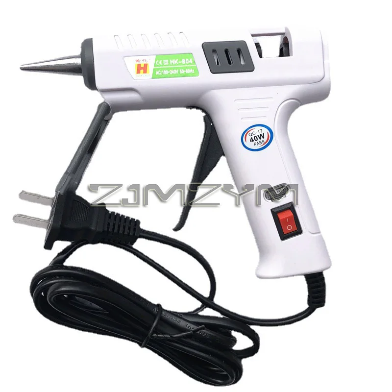 Hot Melt Glue Gun 40W Professional DIY Mini Adhesive Stick Silicone ...