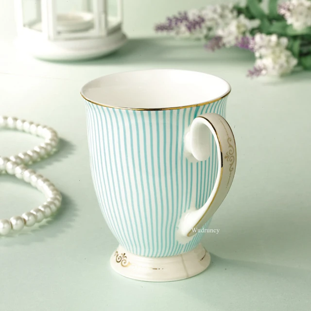 Porcelain Footed Mugs