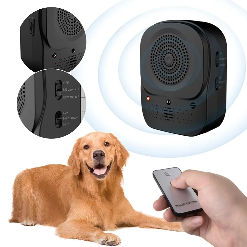 Ultrasonic-Barking-Stop-Device-Dog-Driving-Device-Remote-Control-Noise ...