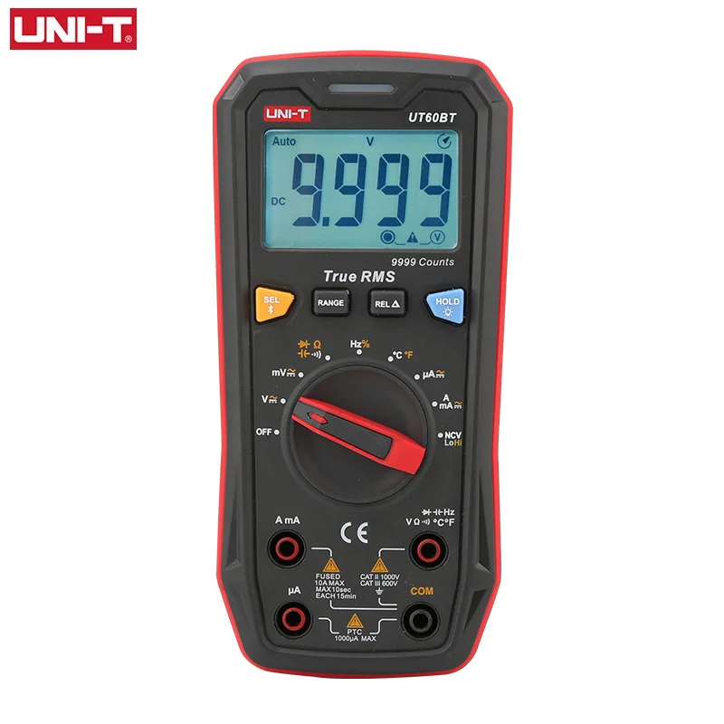 UNI-T-UT60BT-UT60S-Digital-Smart-Multimeter-1000V-AC-DC-Voltmeter ...