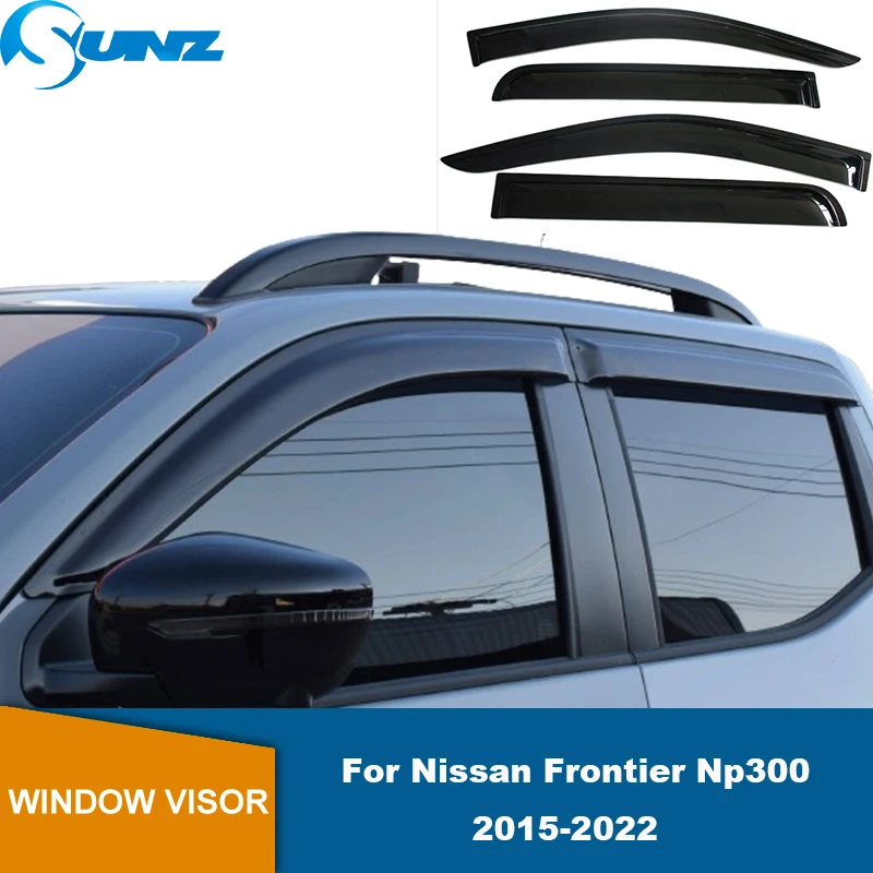 Visera-de-ventana-para-Nissan-Navara-Frontier-Deflector-de-ventana ...