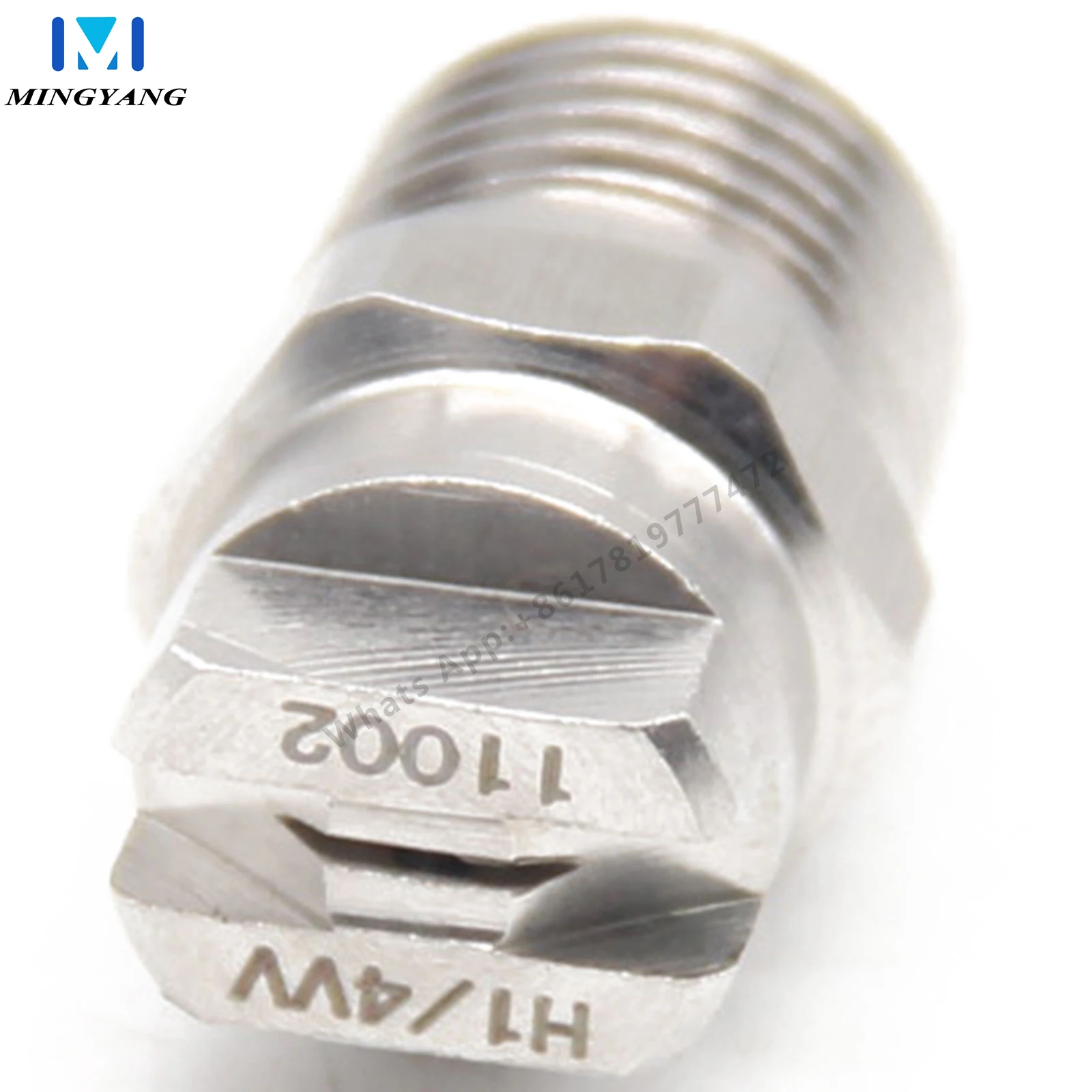 1/4"Flat Fan Nozzle 304 Stainless Steel Atomizing Nozzle High-pressure ...