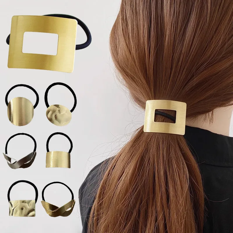Simple-Metal-Wire-Drawing-Hair-Rope-Female-High-Elastic-Rubber-Band ...