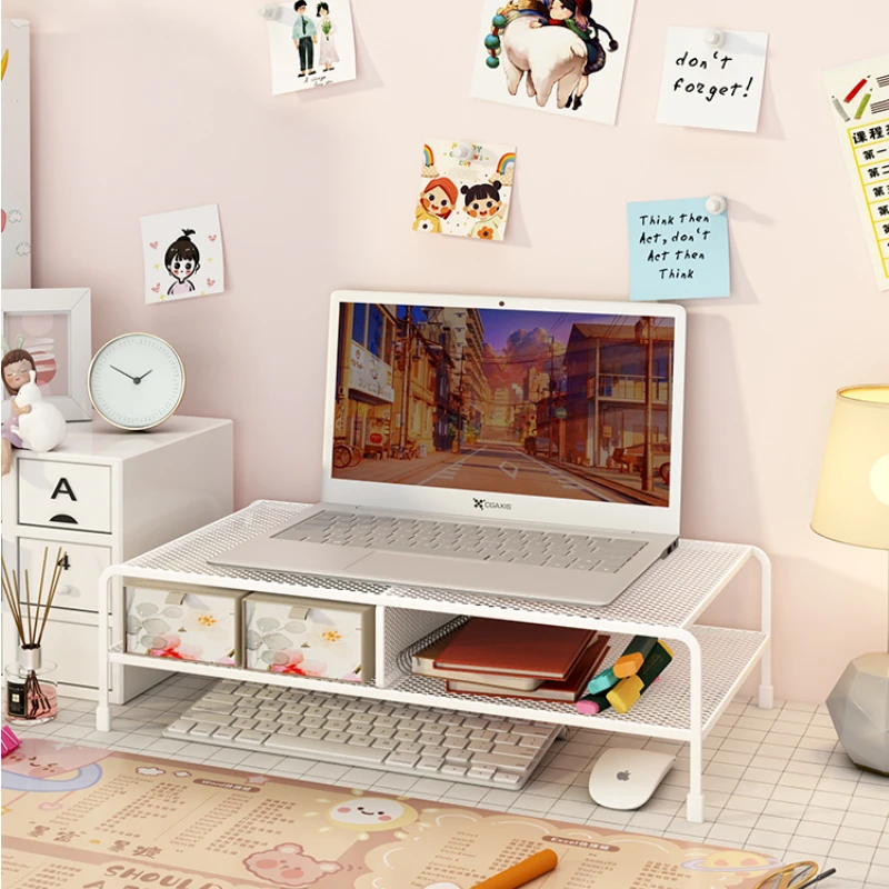 Computer-Elevated-Grid-Rack-Laptop-Monitor-Base-Bracket-Dormitory-Neck ...