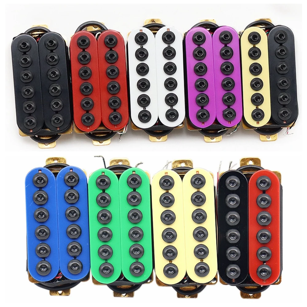 1pcs-Ceramic-Magnet-Electric-Guitar-Humbucker-Pickup-Set-Bridge-and ...