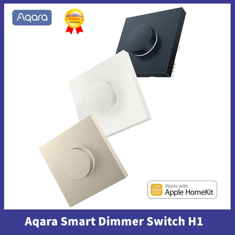 Aqara H1 Smart Dimmer Wireless Rotary Switch Zigbee 3.0 Remote Control ...