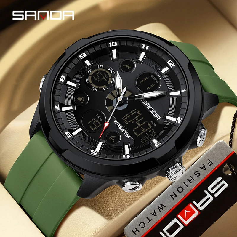 SANDA-Top-Brand-G-Style-Men-Watches-50M-Waterproof-Sports-Military ...