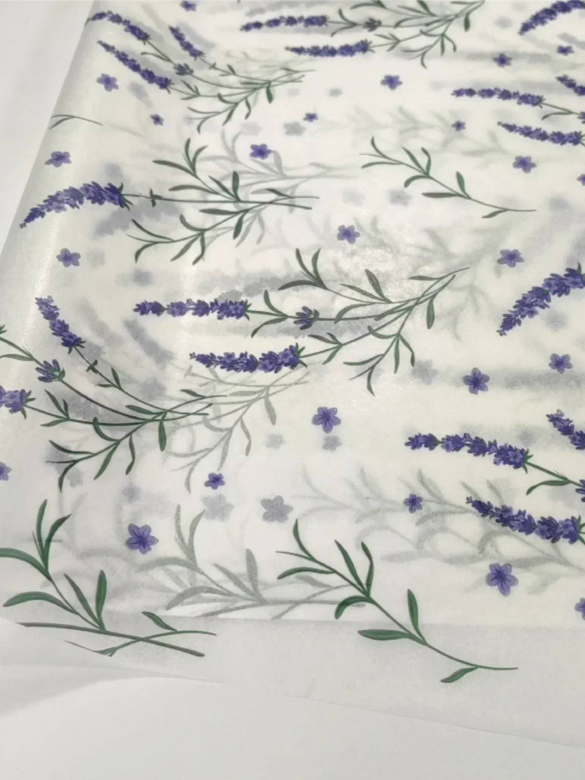 Lavender Soft Tissue Paper Gift Wrapping Paper Flower Packaging Paper ...