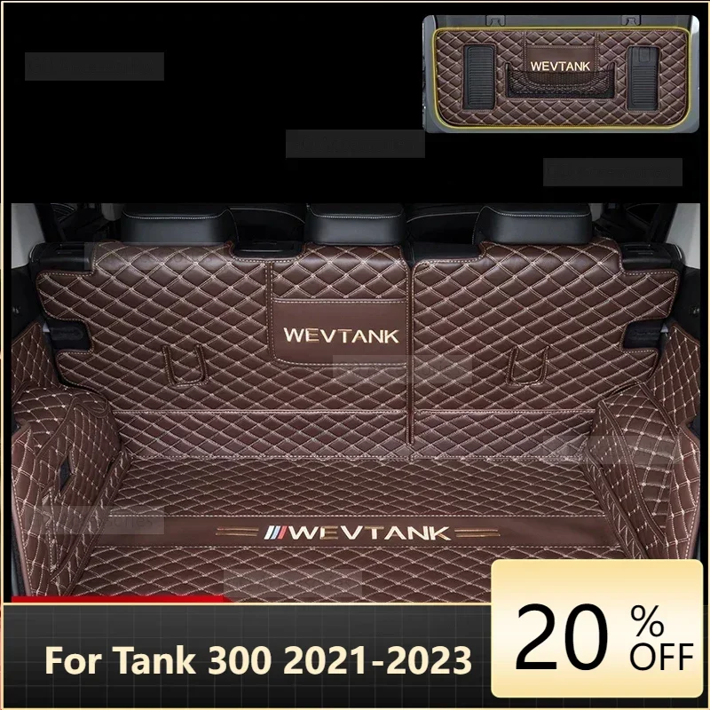 New-Model-For-WEY-GWM-Tank-300-2021-2022-2023-Car-Trunk-Protection-PU ...