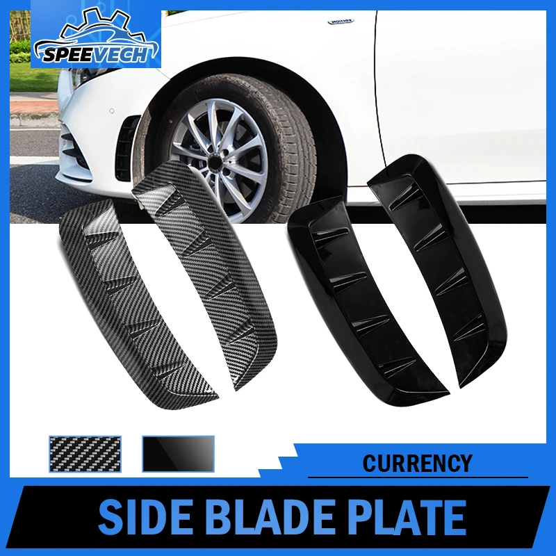 New-2Pcs-Automobile-Leaf-Plate-Simulation-Air-Outlet-Side-Stick-Body-Stick-Universal-Side-Wing ...