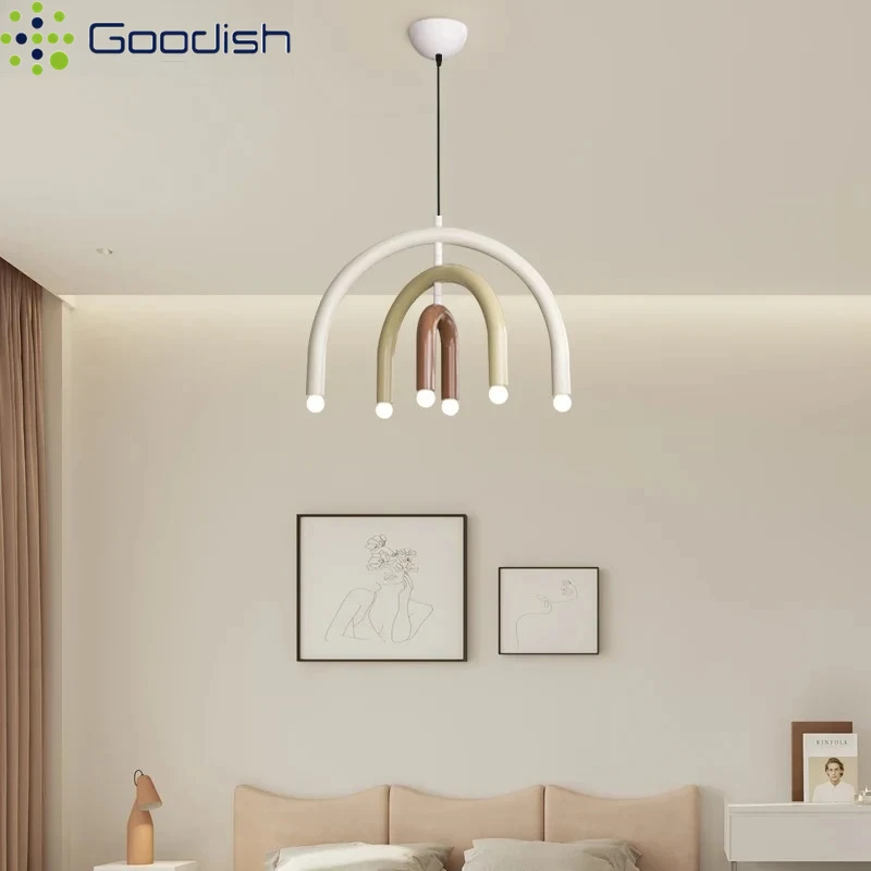 Modern Memphis LED Pendant Lights Stylish Colorful Art Lamps for ...