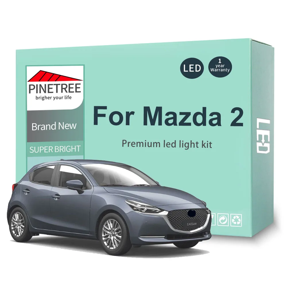 For Mazda 2 Demio DY DE DJ DL 2002-2021 Sedan Hatch Led Interior Light ...
