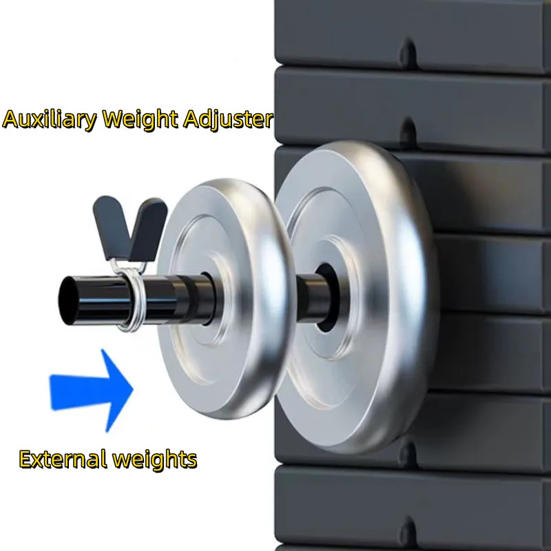 Weight-Rack-Pins-Auxiliary-Weight-Adjuster-External-Barbell-Rack ...