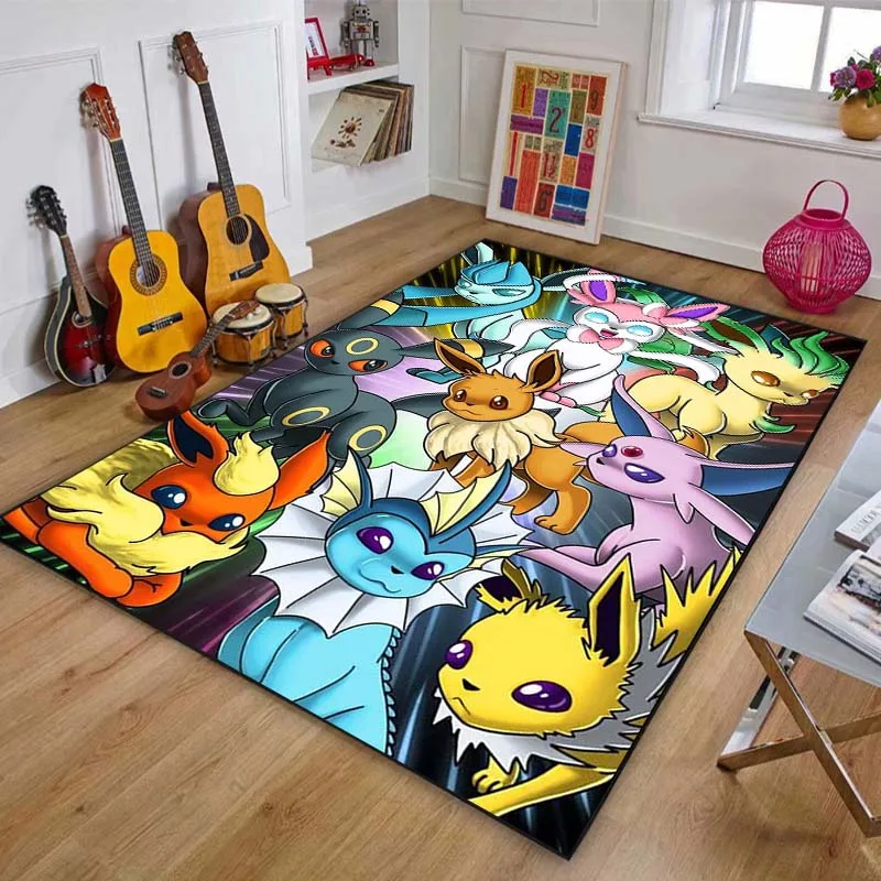 Cartoon-Pokemon-Eevee-Fusion-Pattern-Carpet-for-Living-Room-Bedroom ...