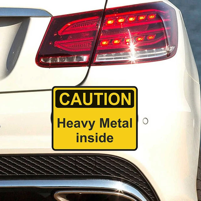 Warning Stickers For Cars