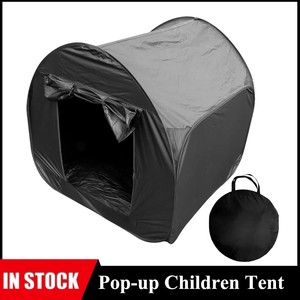 90cm-Popup-Sensory-Tent-Kids-Blackout-Play-Tent-With-Travel-Carry-Bag ...