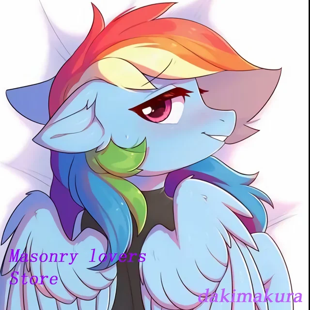 Dakimakura Rainbow Dash 2619