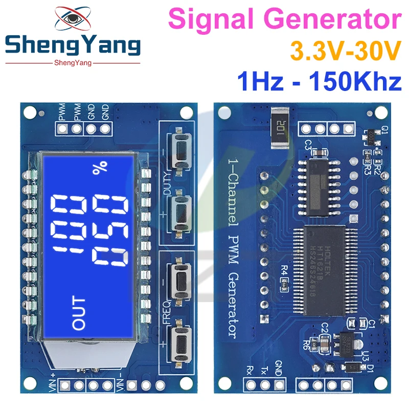 TZT-1Hz-150Khz-Signal-Generator-PWM-Board-Module-Pulse-Frequency-Duty ...
