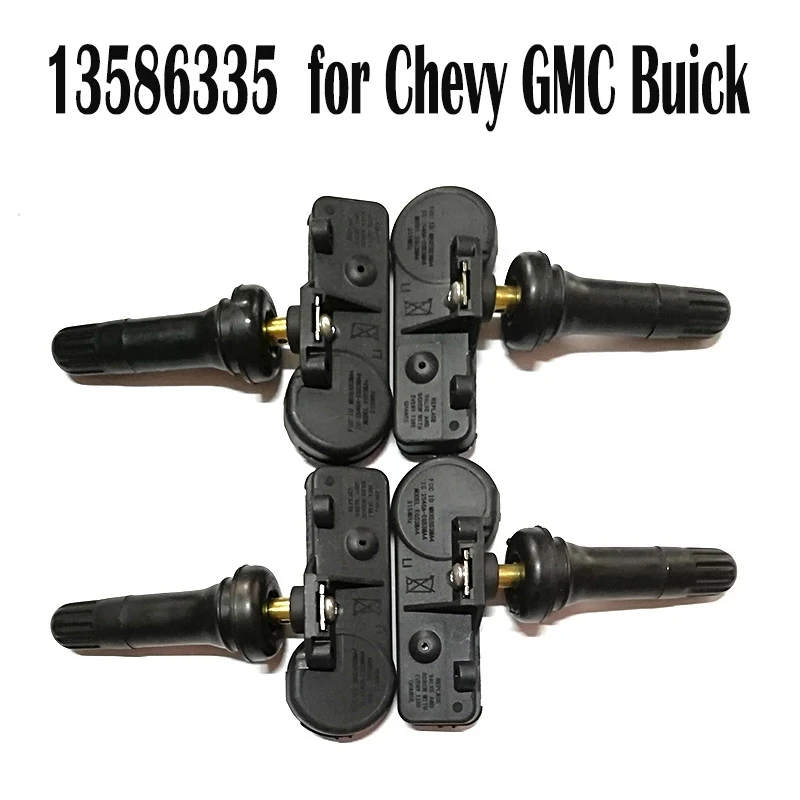 4pcs 20923680 13586335 TPMS Tire Air Pressure Sensors For Buick ...