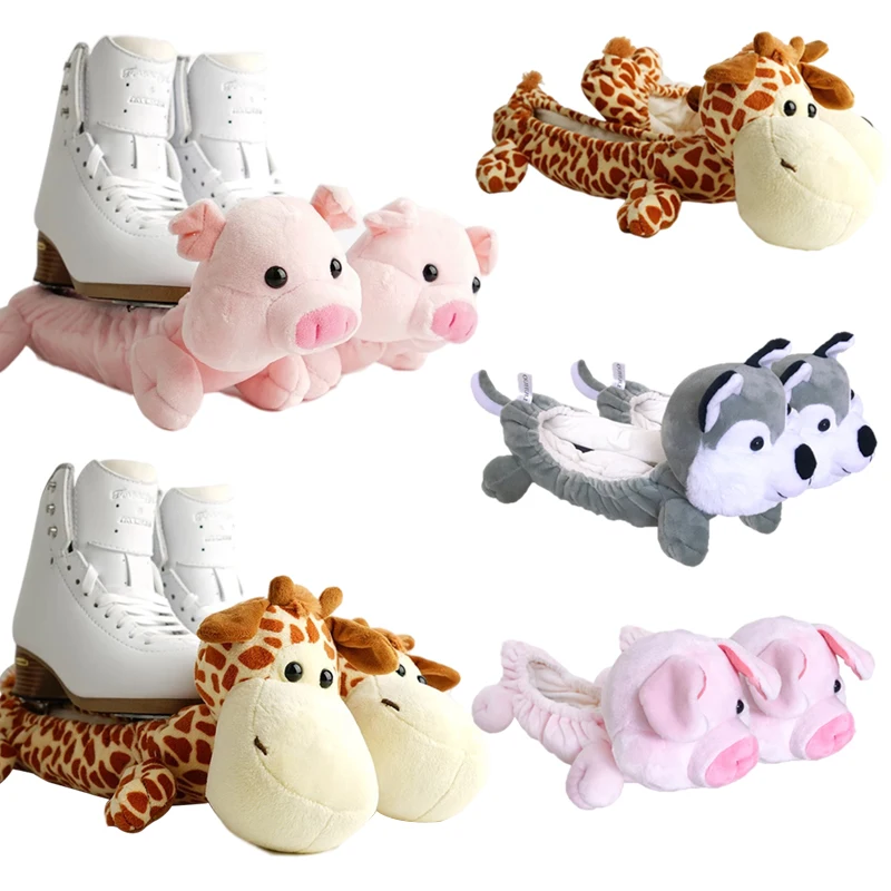 Cute Animal Ice Skates Figure Skating Blade Covers, Blankie Guards ...