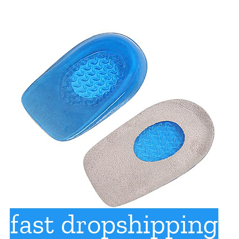 Silicone-Gel-Insoles-Heel-Cushion-for-Feet-Soles-Relieve-Foot-Pain ...