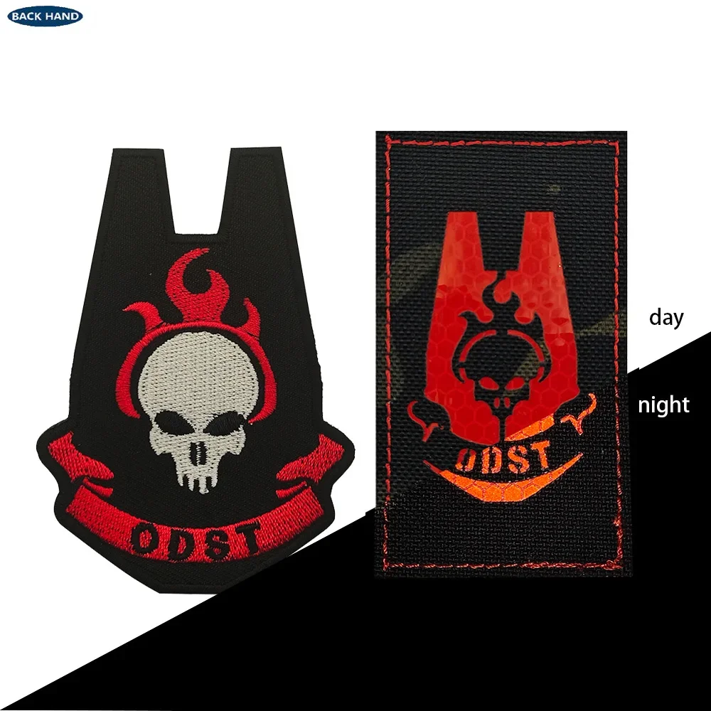 Halo-Hell-Paratrooper-halo-odst-game-peripheral-embroidered-cloth-patch ...