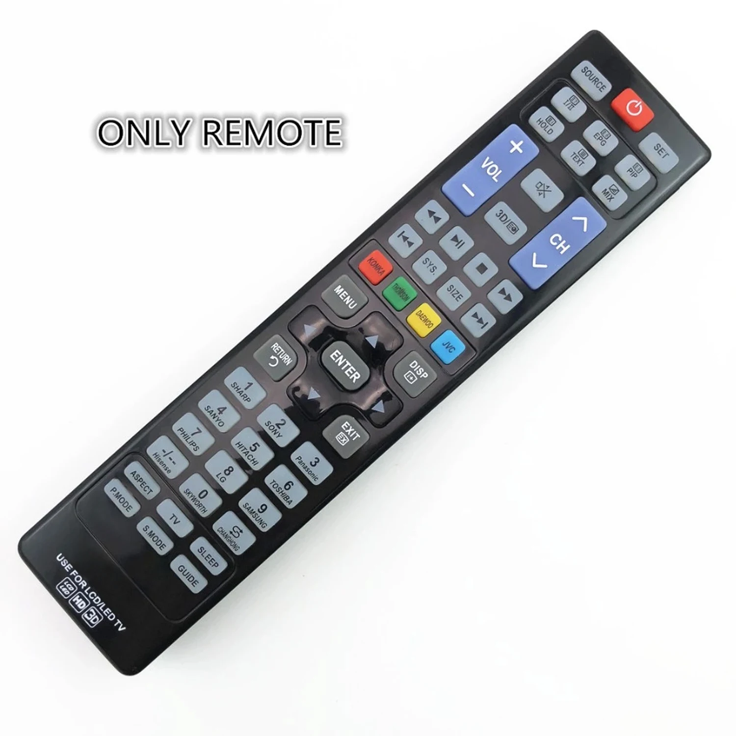 Mando a distancia UNIVERSAL para TV, mando a distancia ruso y español ...