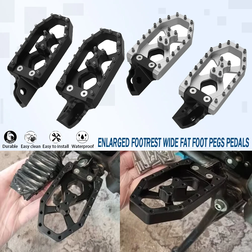 NEW-For-Suzuki-DR-650-DR650-SE-DR650-SE-Enlarged-Wide-Foot-Pegs ...