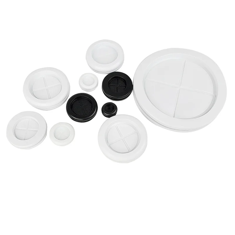 White Rubber Grommets