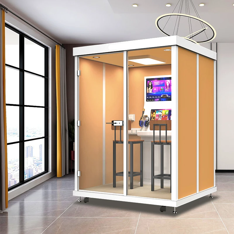 Family-Singing-Room-KTV-Soundproof-Room-Home-Assembled-Mute-Warehouse ...