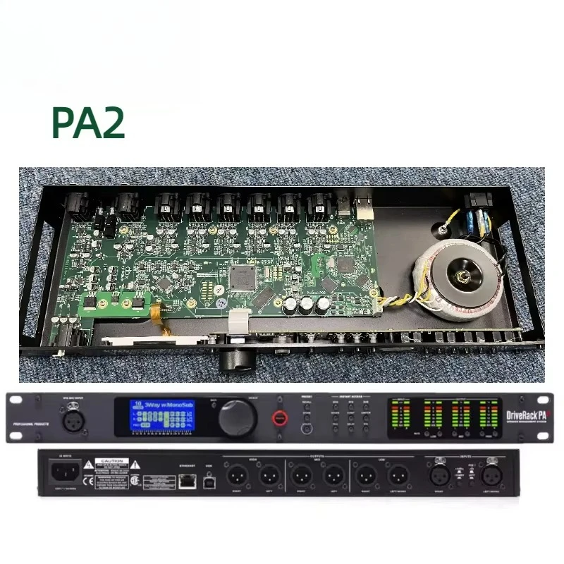 New Audio Processor PA2 Dbx Driverack 2 in 6 out DSP Processor Digital ...