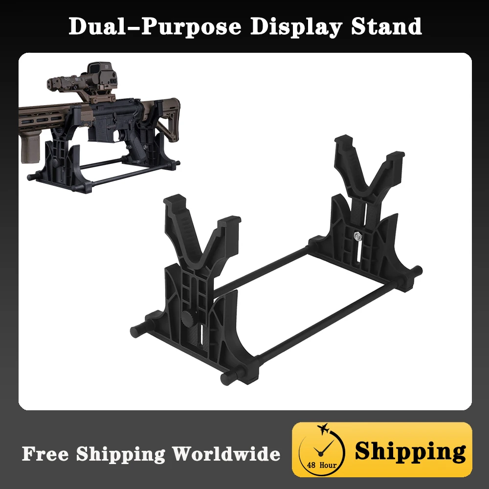 Dual-Purpose Display Stand Hunting Rifles Decorative Objects&Props Safe ...