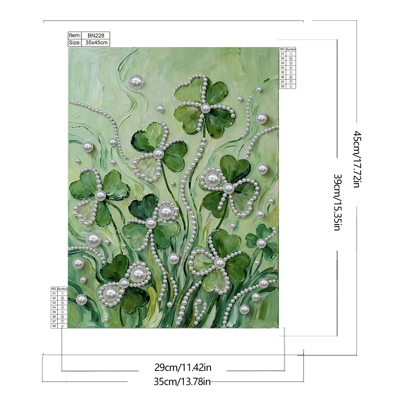 DIY Pearl Dot Painting Without Frame Pearl Painting Art Kits 30x40cm ...