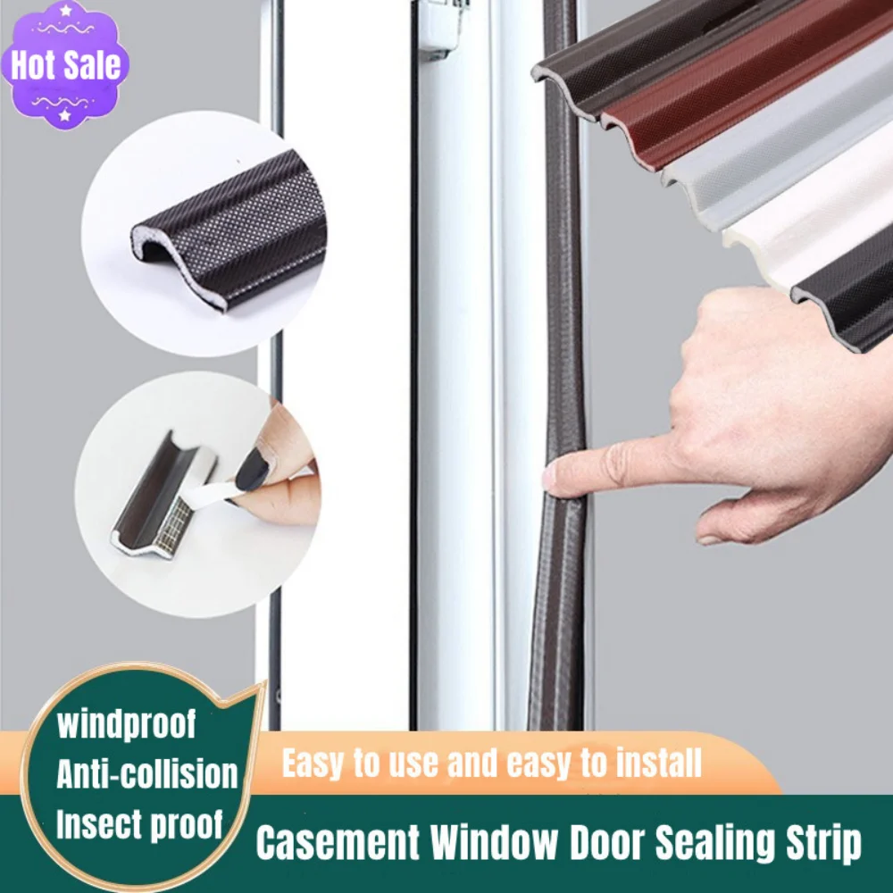 Types Weather Stripping Doors | Adhesive Weather Stripping Doors - 40m ...