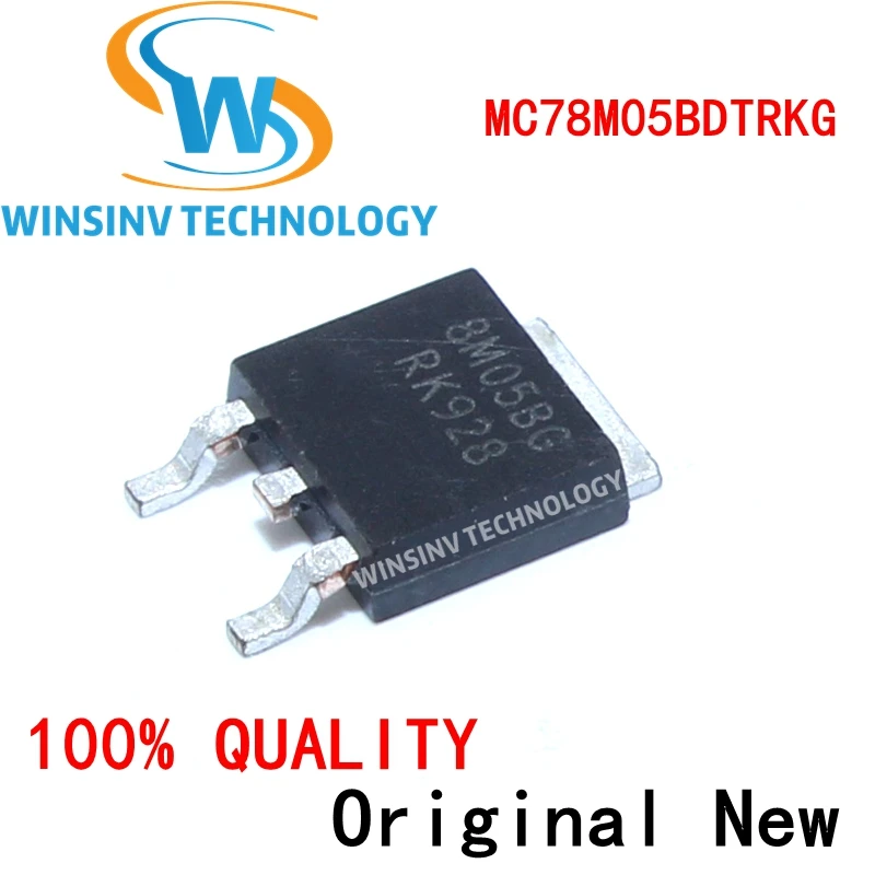 10 piezas 78M05 TO252 MC78M05 LM78M05 0.5A + 5V TO-252 Chipset IC nuevo y Original