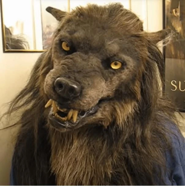 Realistic Wolf Mask