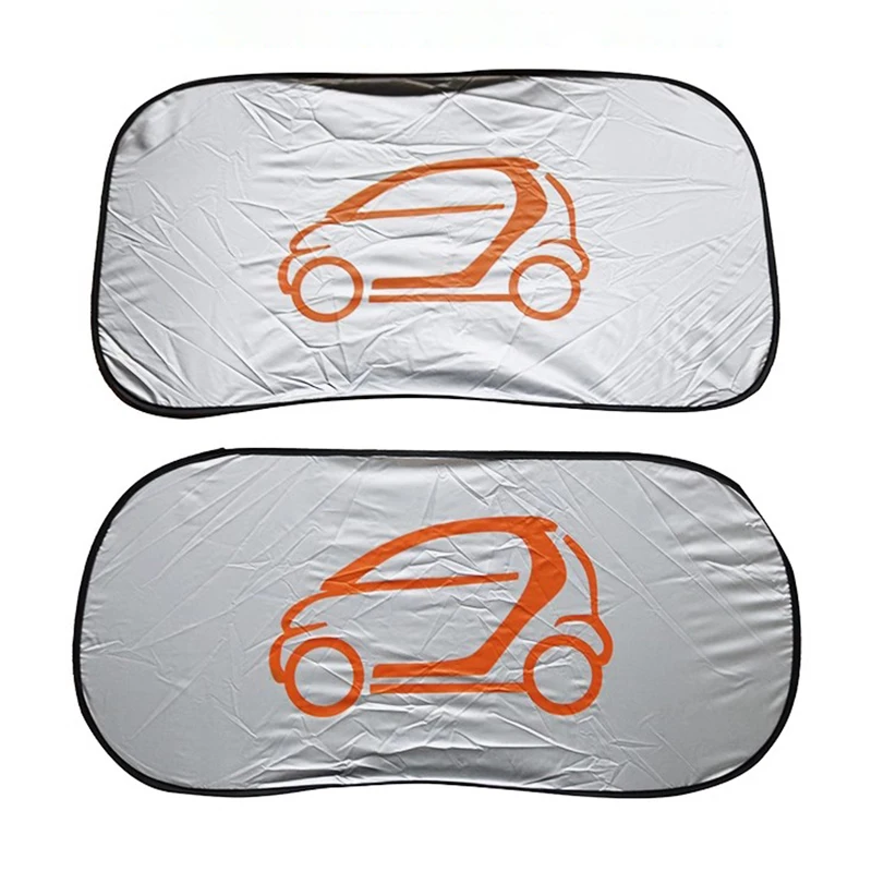 2x-Car-Sunroof-Sunshade-Cover-For-Mercedes-Smart-453-Forfour-2015-2019 ...