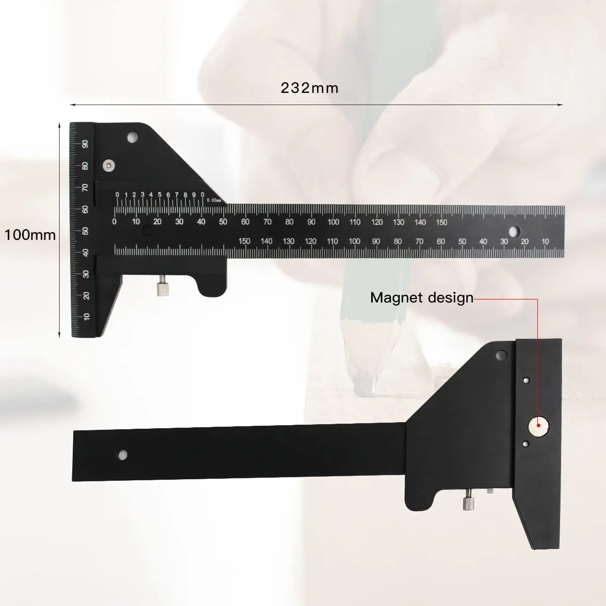 Aluminum Alloy Measuring Tools | Aluminum Alloy Marking Gauge - Marking ...