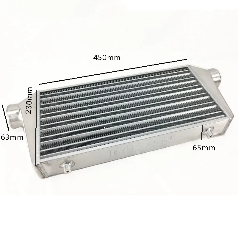 450*230*65mm Universal Turbo Intercooler bar&plate OD=63mm Front Mount ...