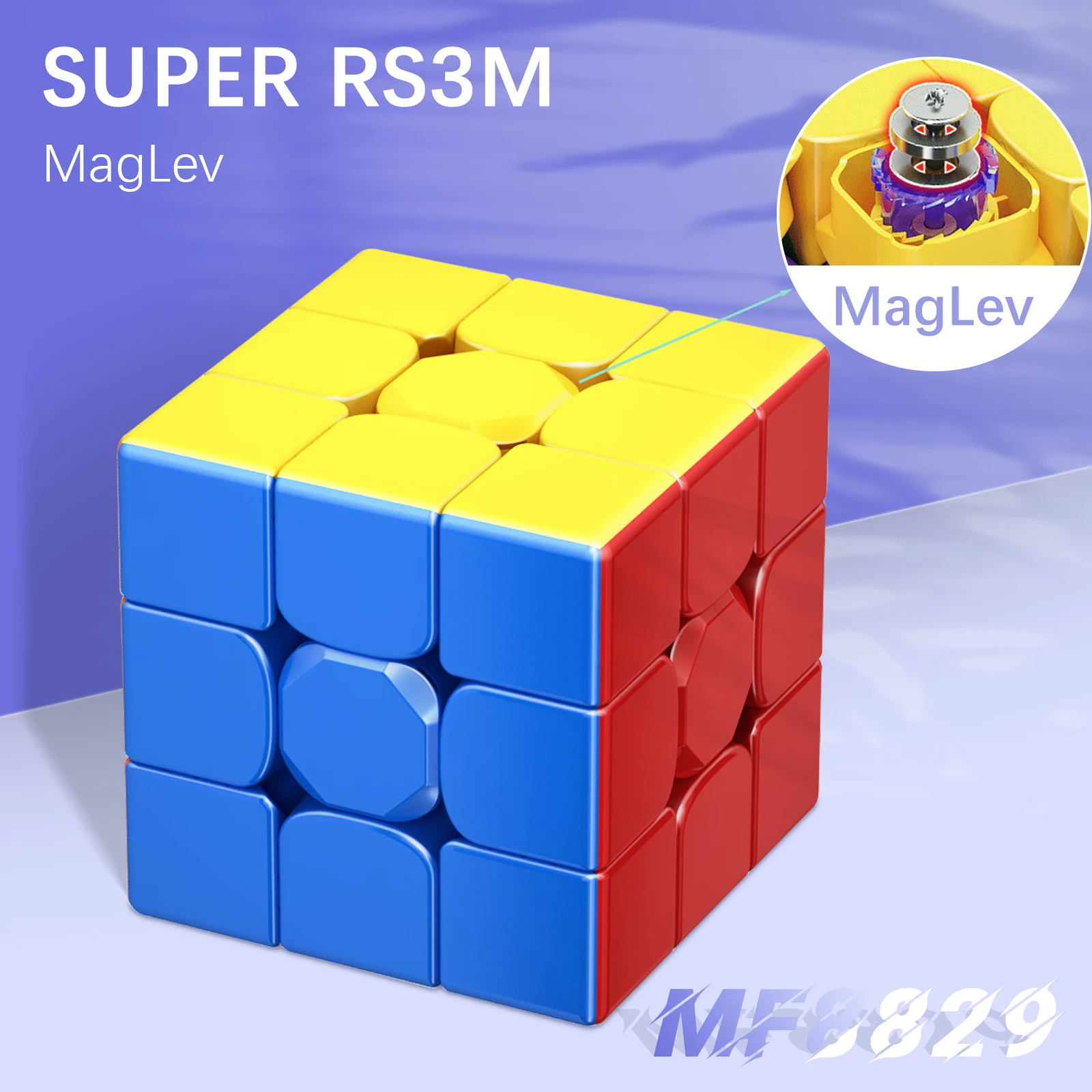 MoYu-Super-RS3M-Maglev-Magic-Cube-3x3-2022-RS3M-Series-Magnetic-Speed ...