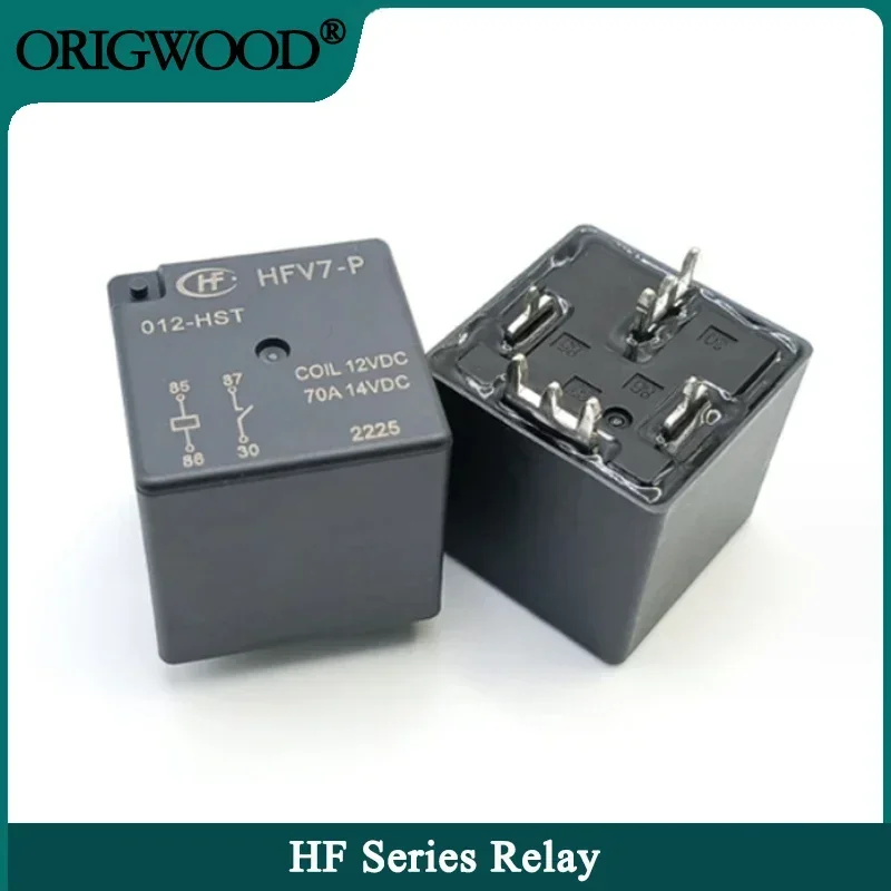 1pcs Relay HFV7-P-012-HST 12VDC 12VDC DC12V 70A 12V / HFV7-P-024-HST ...
