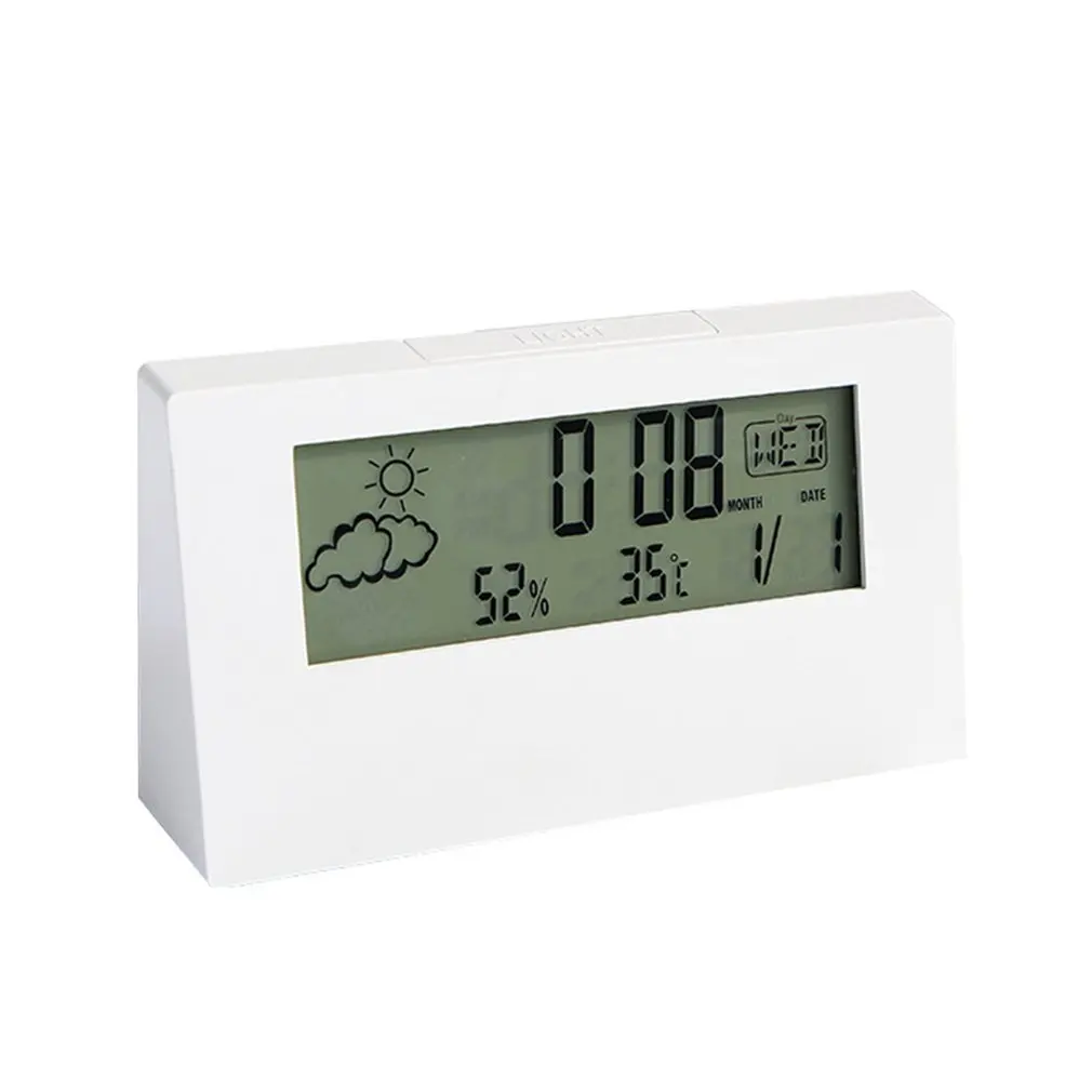 Creative-LED-Transparent-Alarm-Clock-Luminous-Multifunction-Alarm ...