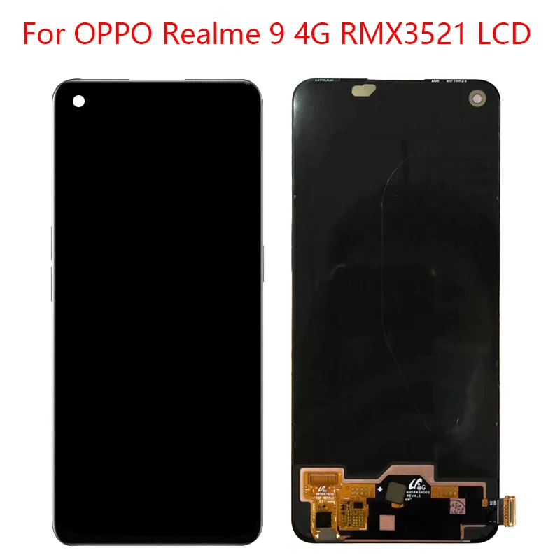 6-4-For-OPPO-Realme-9-RMX3521-LCD-Display-Touch-Screen-For-Realme-9-4G ...