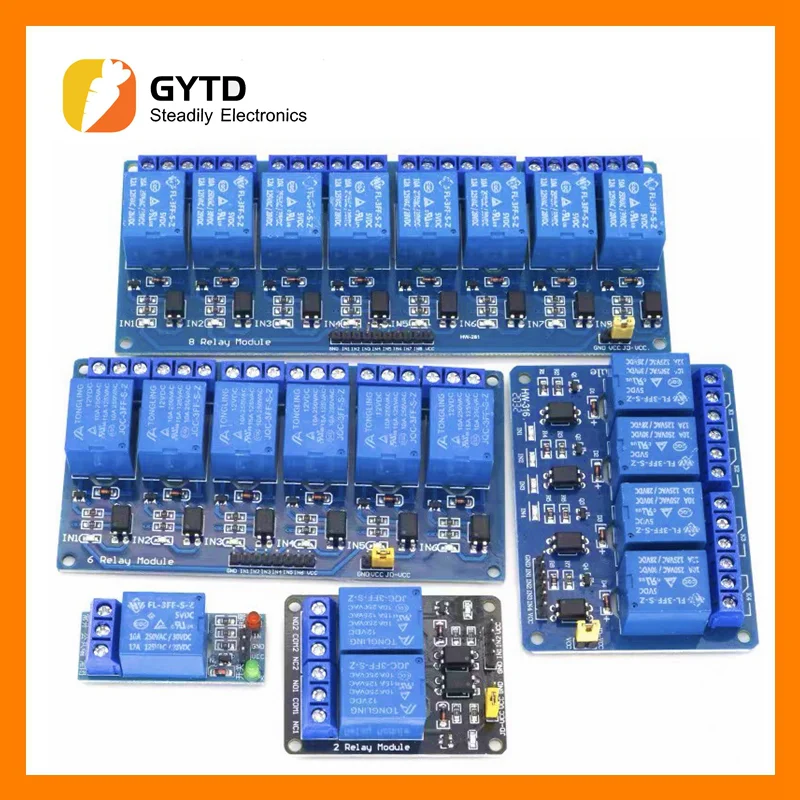 Módulo de canal de relé para arduino, suministro de optoacoplador de ...