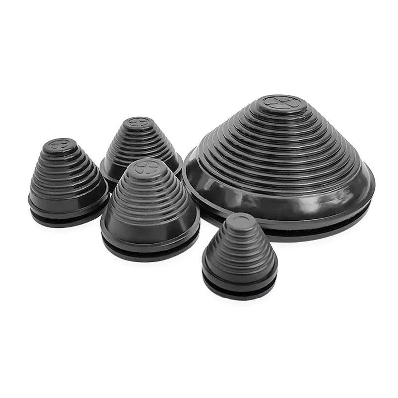 1pcs-Rubber-Wire-Hole-dust-Covers-Plugs-Black-tapered-cable-seal-Ring ...