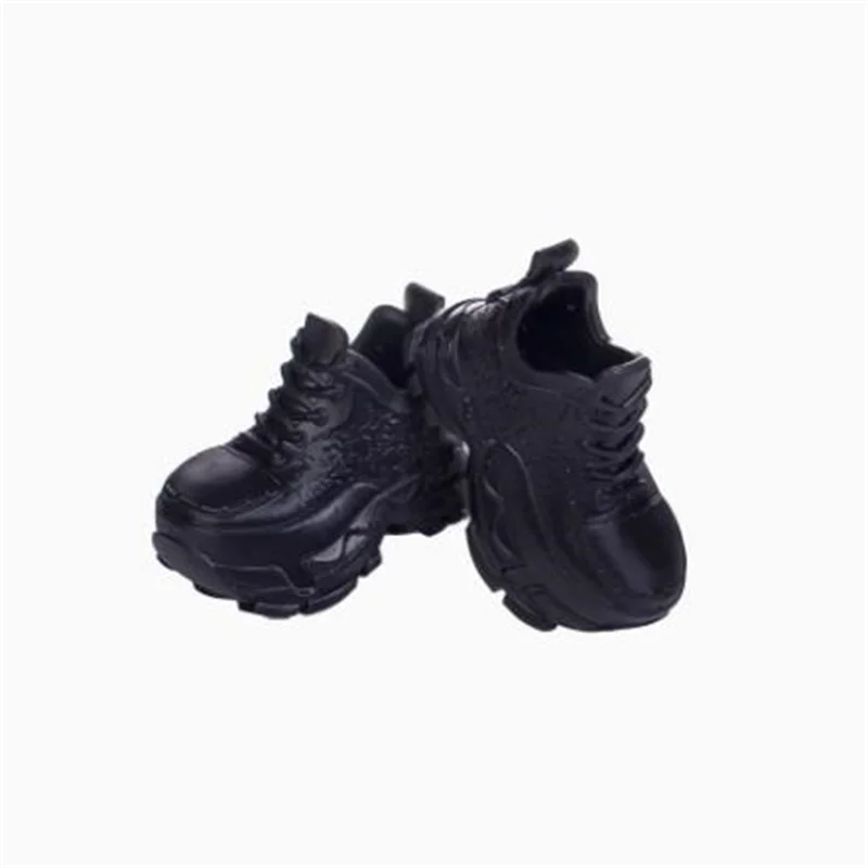 1/12 Scale 99S-GK002 Female Soldier Simple Black Thick Bottom Sports ...