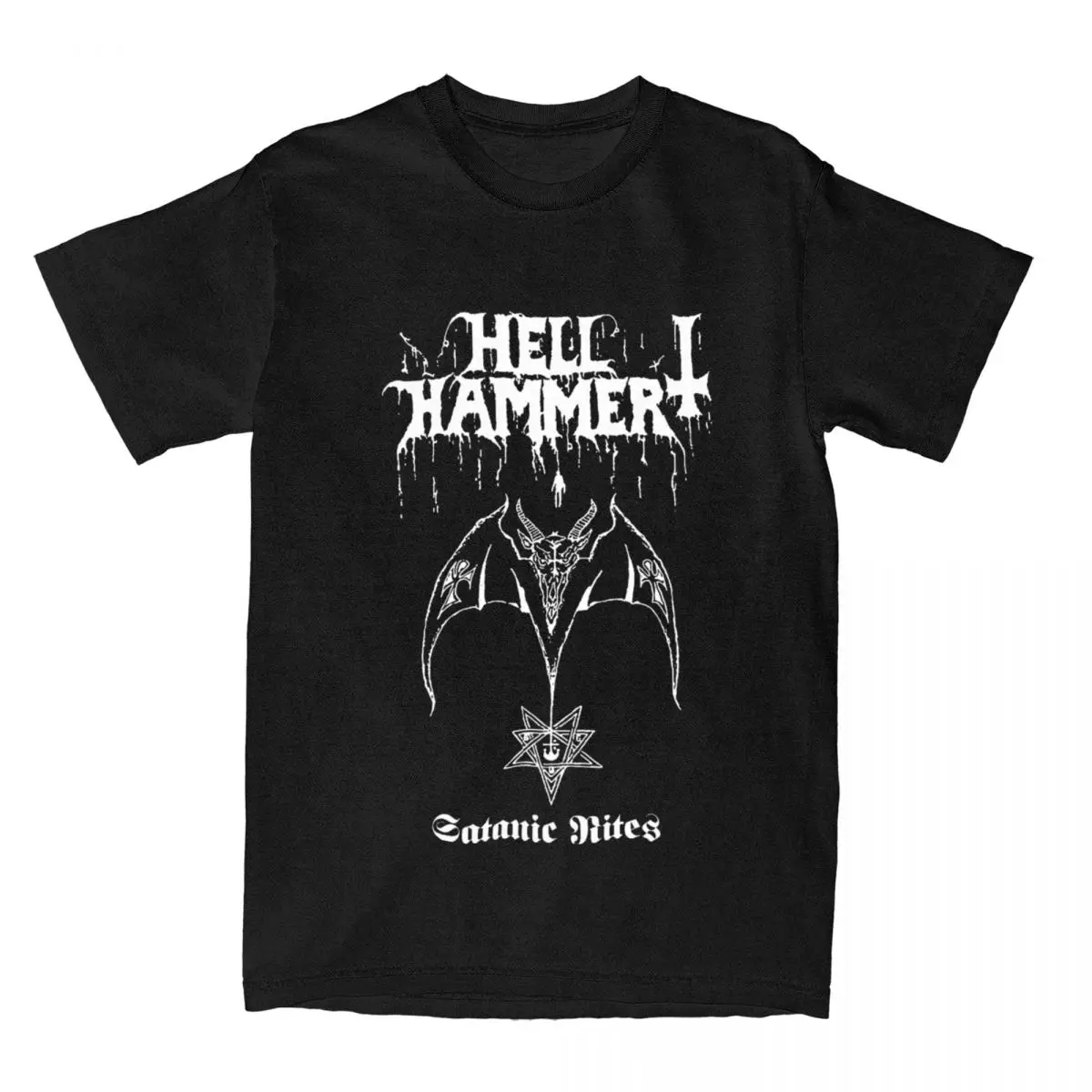 Metal-Band-HELLHAMMER-Satanic-Rites-Men-Women-T-Shirts-Accessories ...